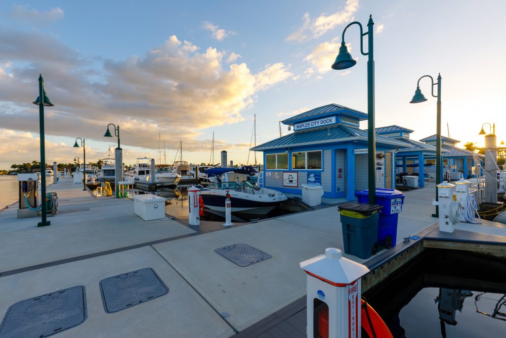 Dock - City Dock, Naples, FL - Kelly Brothers, Inc. - Commercial Marine ...