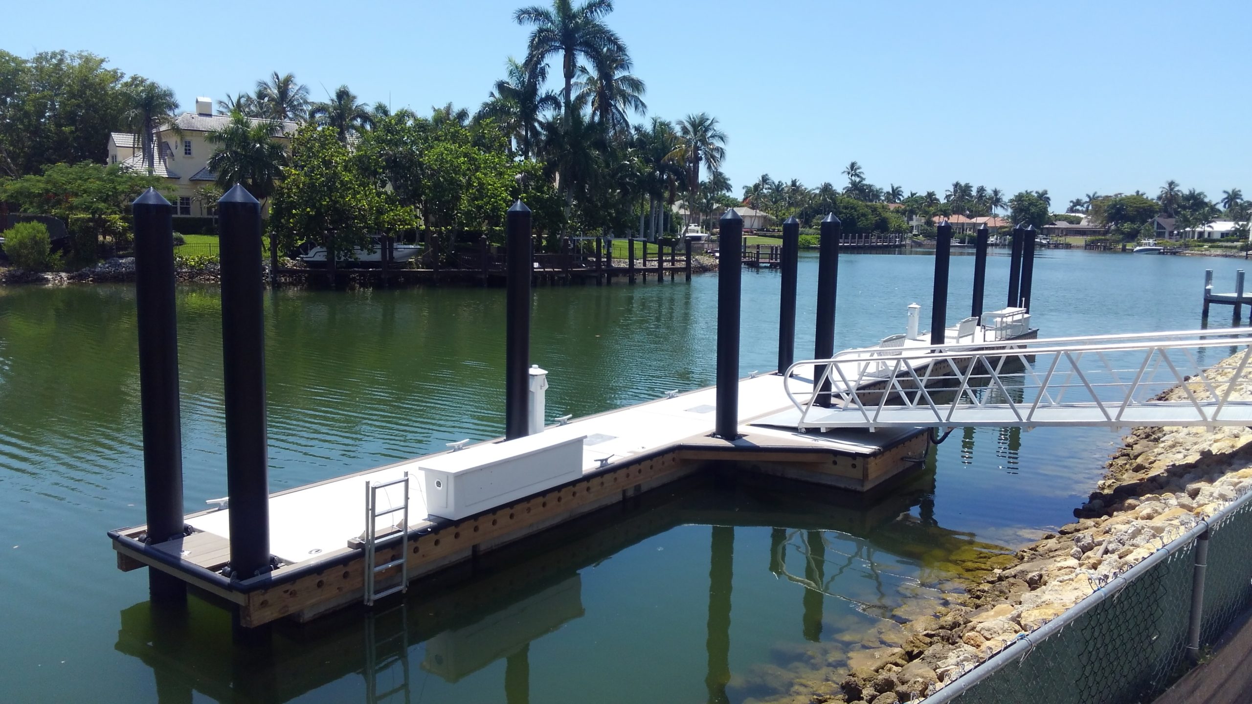 Dock - Fort Charles Holdings, Naples, Florida - Kelly Brothers, Inc ...